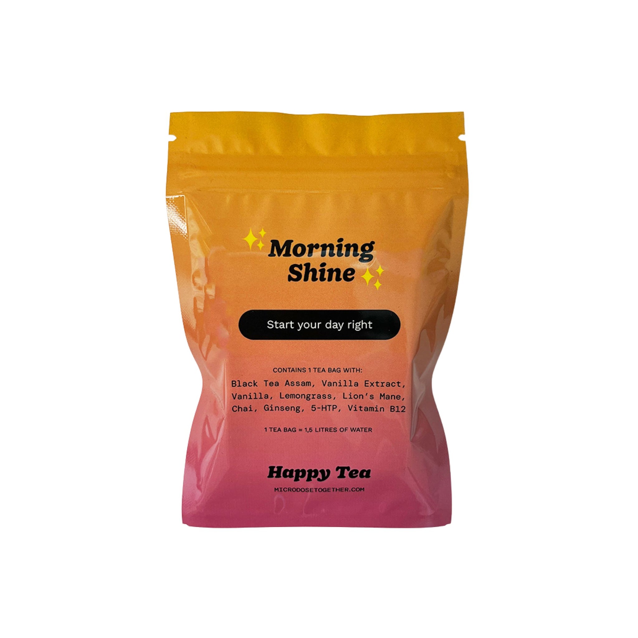 Happy Tea™ Morning Shine Multi-Serving Nootropic Infusion